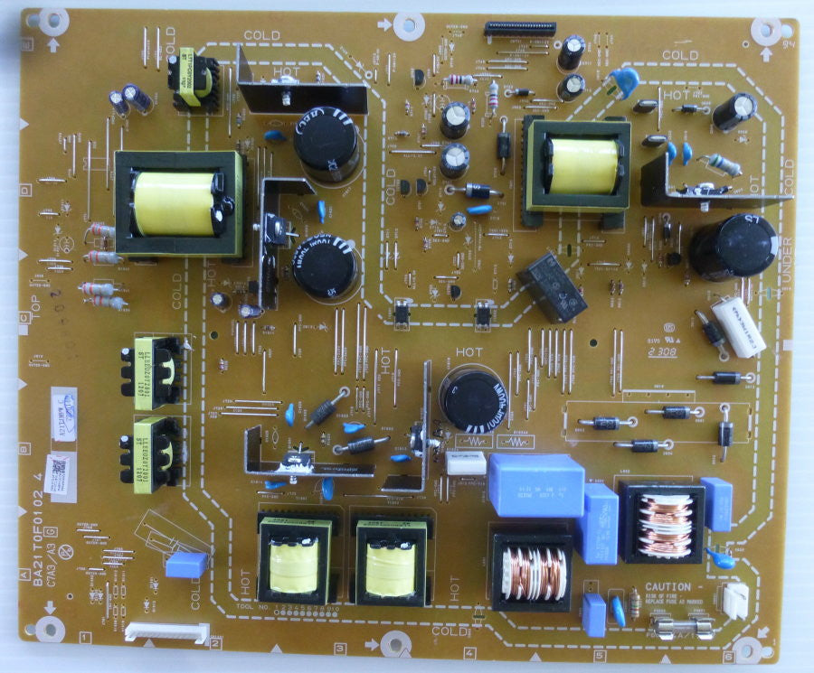 Replacement EMERSON LC391EM3 TV POWER SUPPLY BOARD A21T0MPW-001 ...