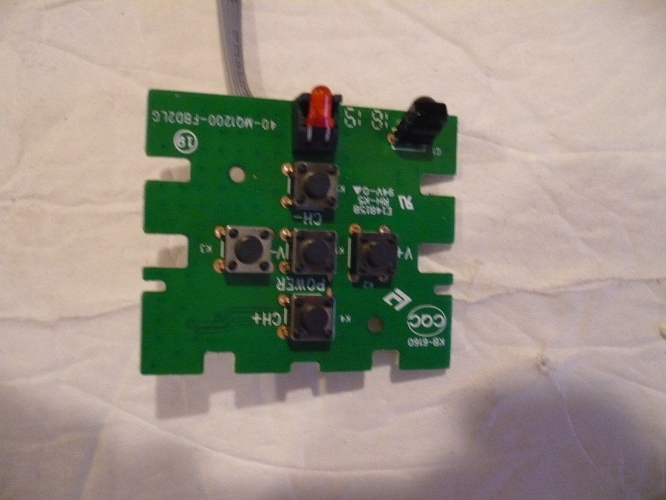 Replacement TV Part ONN ONC17TV001 40-MQ1200-FBD2LG | MoreTvParts.com