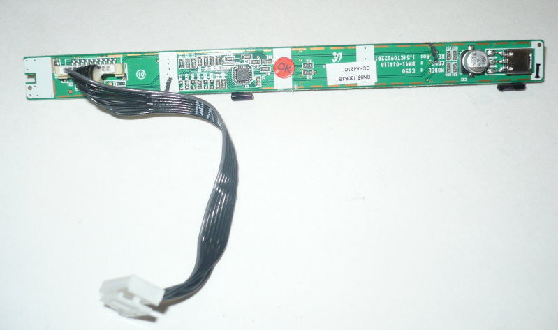 Replacement SAMSUNG LN32C350D1D TV BUTTON AND IR BOARD BN96-13063B ...