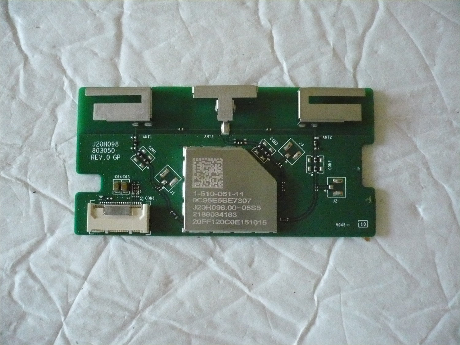 SONY XBR85X850G TV WIFI MODULE 1-510-061-11 / J20H098 | MoreTvParts.com