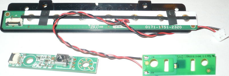 Replacement VIZIO M261VP TV BUTTON AND IR BOARD 3626-0012-0163, 3642 ...